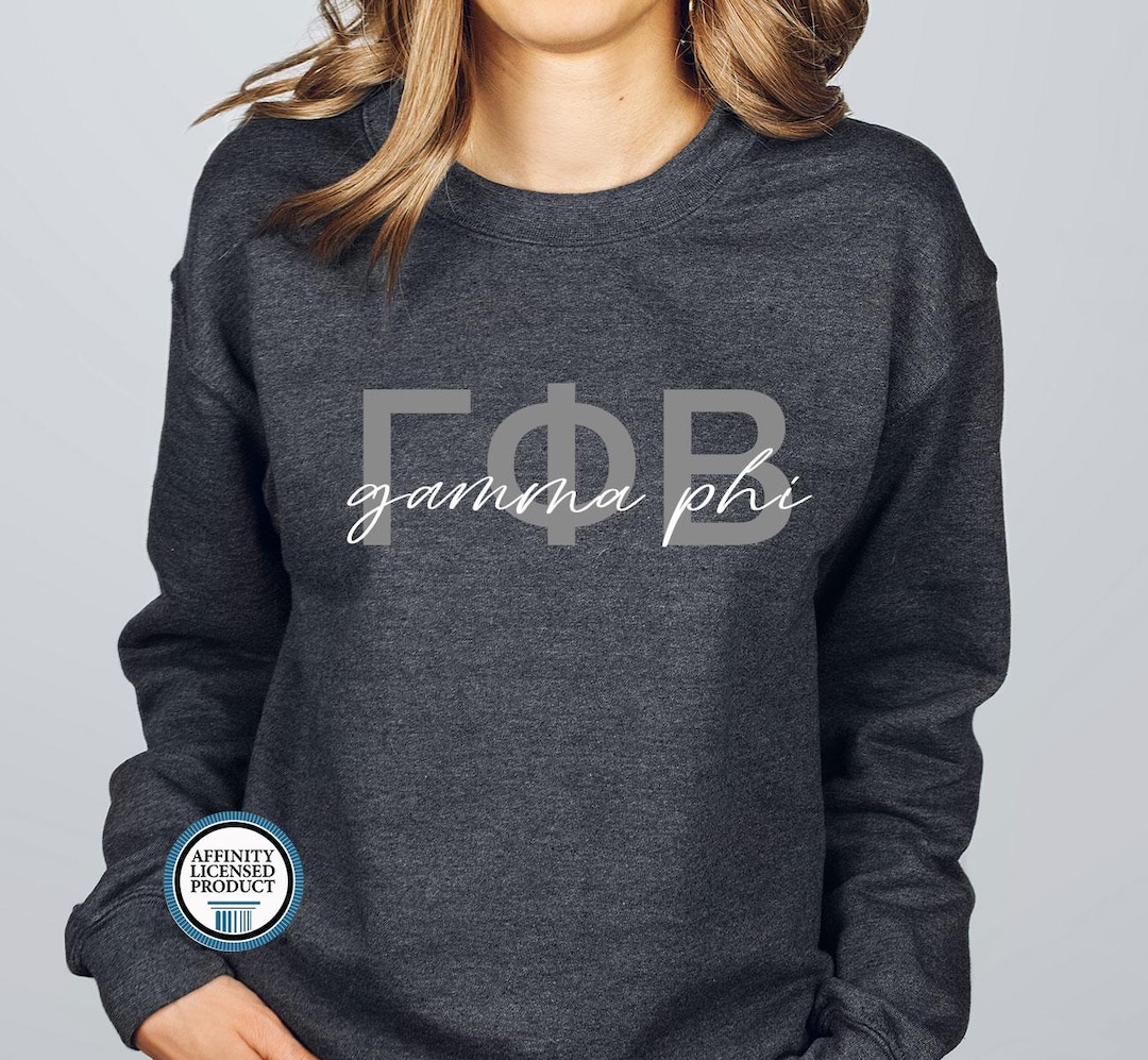 Gamma Phi Beta Sweatshirt, Sorority Merch, Gamma Phi Beta Merch, Gphi ...