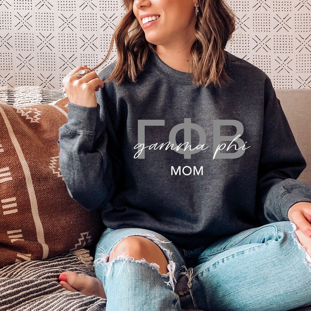 Gamma Phi Beta Mom Lightweight Sorority Sweatshirt Sorority Mom ...