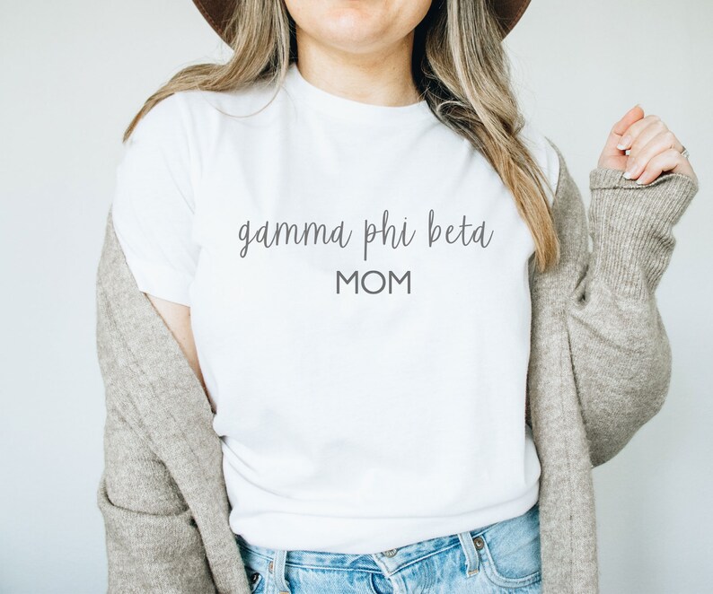 Gamma Phi Beta Mom Shirt Gamma Phi Beta Merch Sorority - Etsy