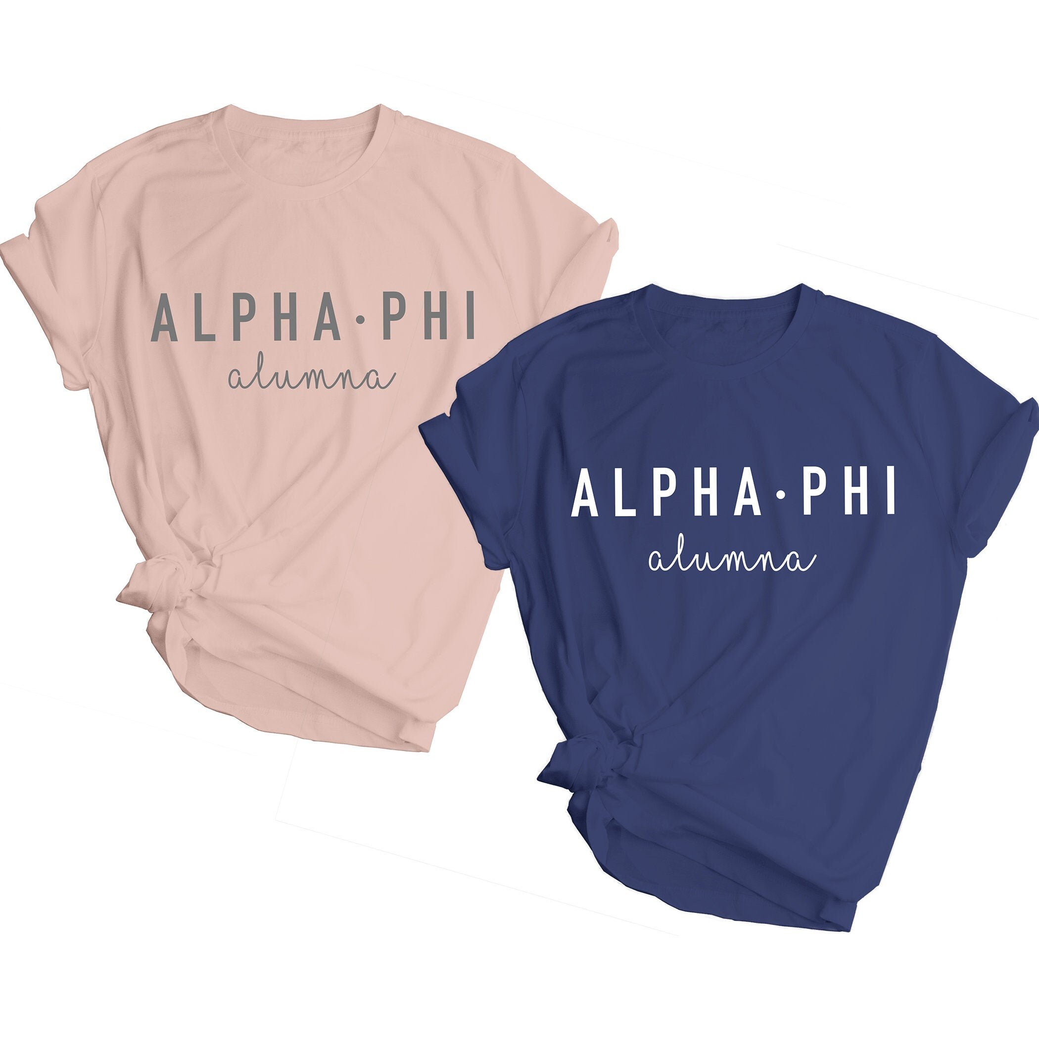 Alpha Phi Alumna Shirt Sorority Alumna Shirt Alpha Phi | Etsy