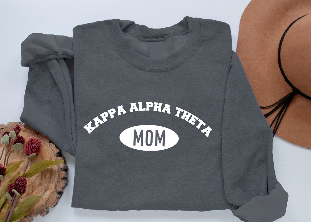 Official "kappa ALPHA THETA Mom" Lightweight Sweatshirt - Etsy
