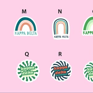 Kappa Delta Stickers - KD Sticker - Kappa Delta Merch - KD Merch ...