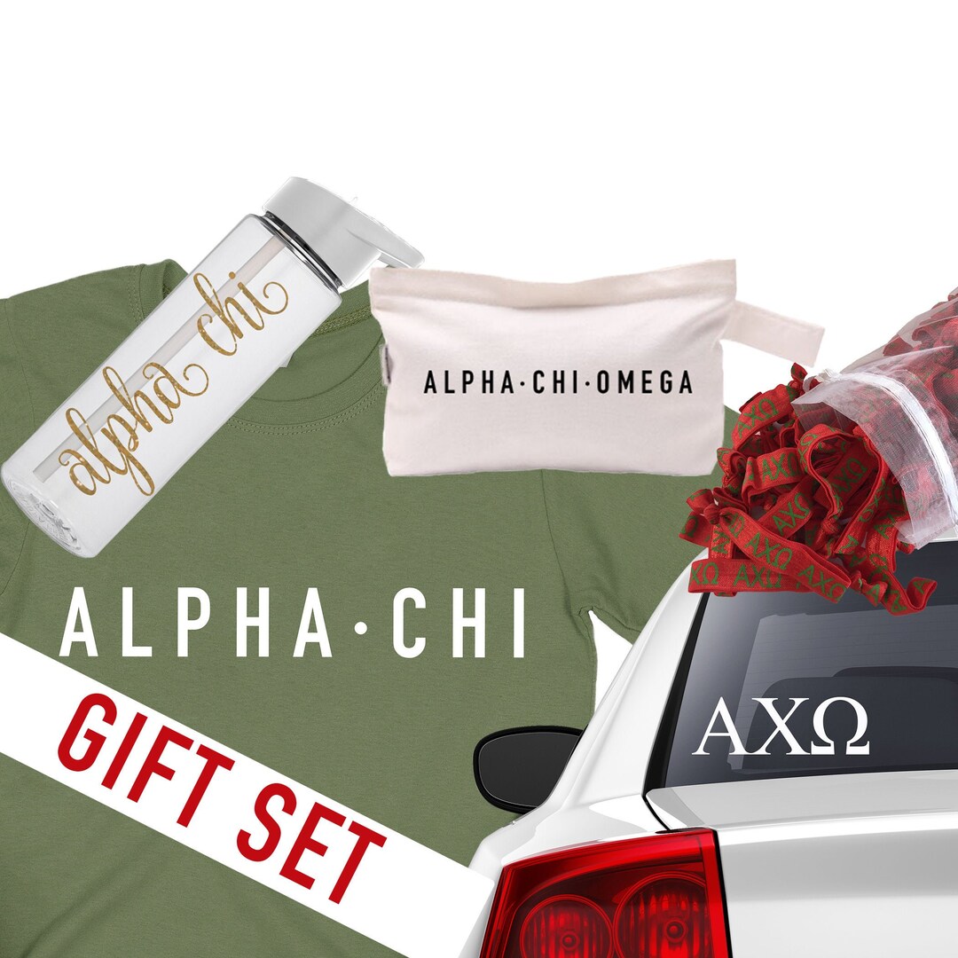 Alpha Chi Omega Merch Set Sorority Merch Set Sorority Merch Bundle ...