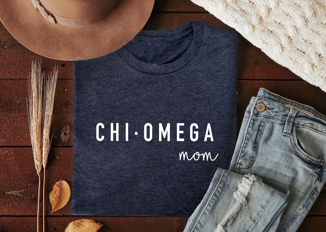 Chi Omega Mom Shirt Chi Omega Merch Sorority Merch Chi Omega Mom Chi ...