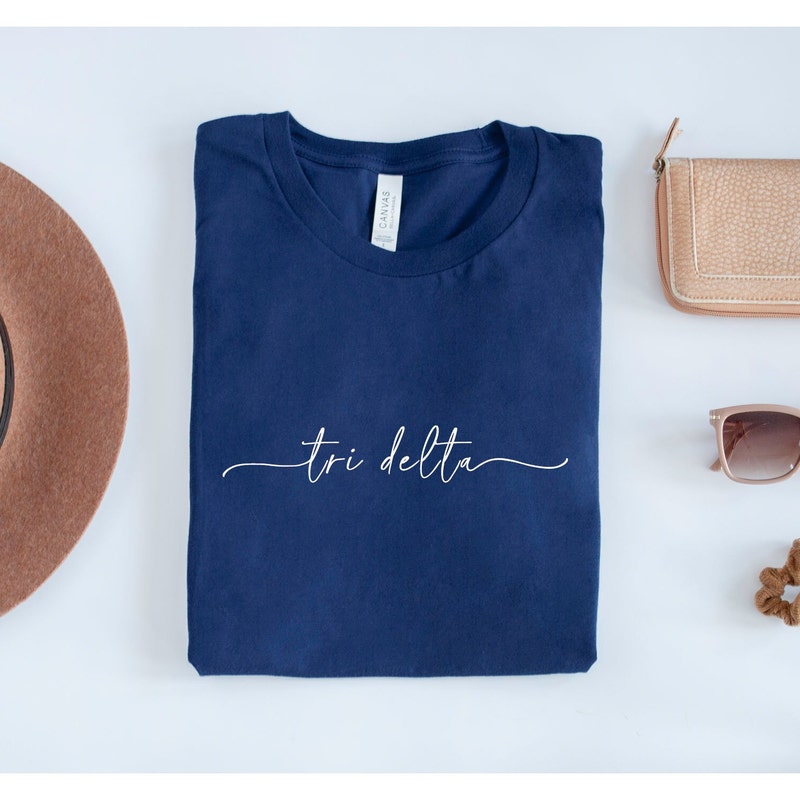 Tri Delta Shirt - Etsy