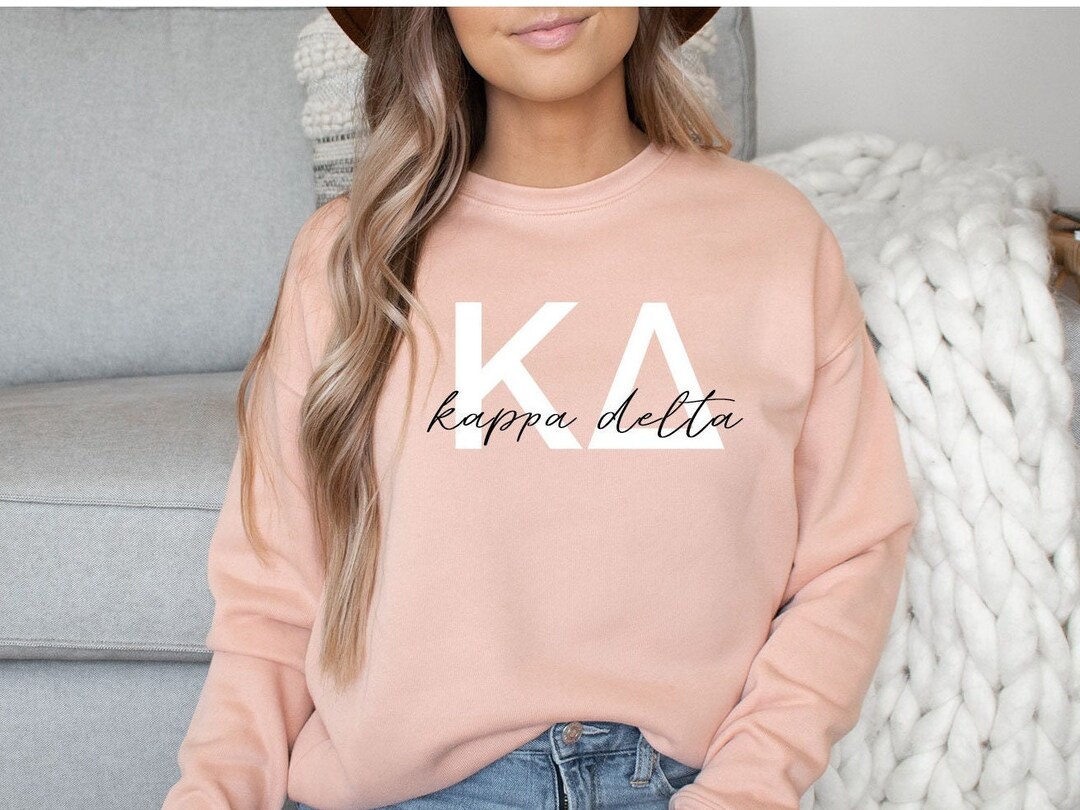 Official KAPPA DELTA Lightweight Sweatshirt - Etsy