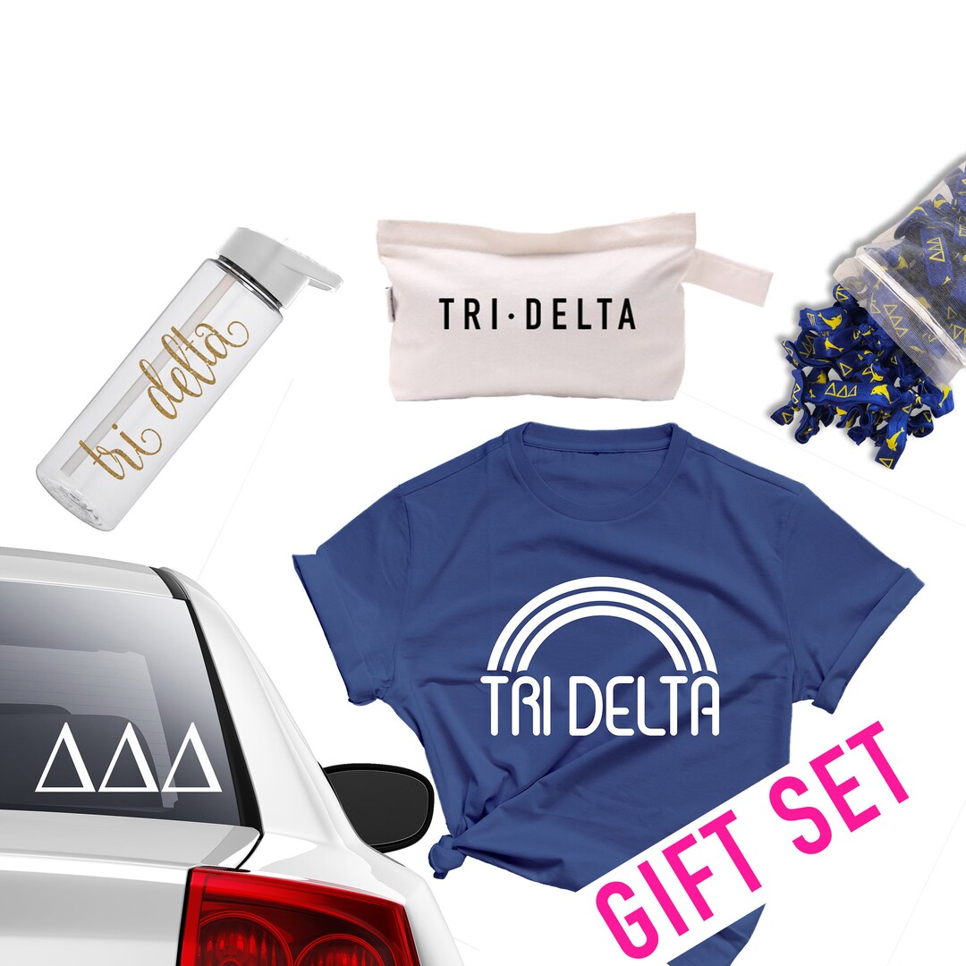 Tri Delta Merch Set Sorority Merch Set Sorority Merch Bundle Tri Delt ...