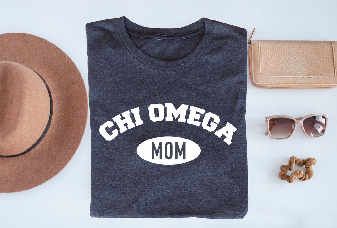 Official CHI OMEGA MOM Shirt, Sorority Mom Merch, Chi Omega Mom Merch ...