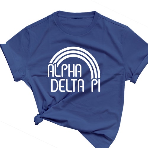 Alpha Delta Pi Letter Shirt - Etsy