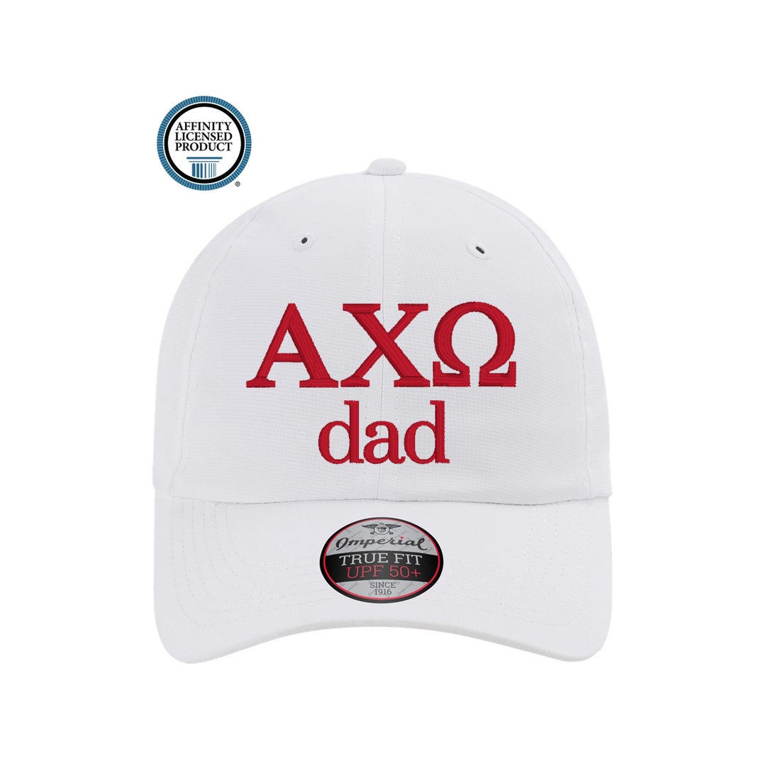 Alpha Chi Omega Dad Embroidered Hat Alpha Chi Omega Dad Hat Alpha Chi ...