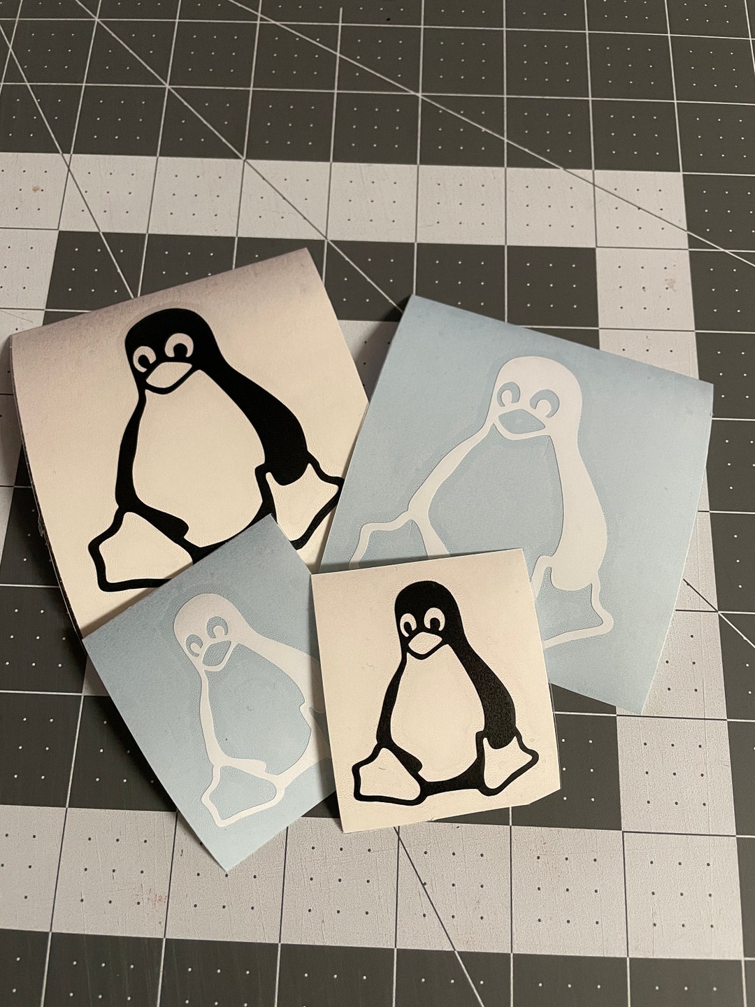 Linux Penguin Logo Vinyl Decal Sticker - Etsy