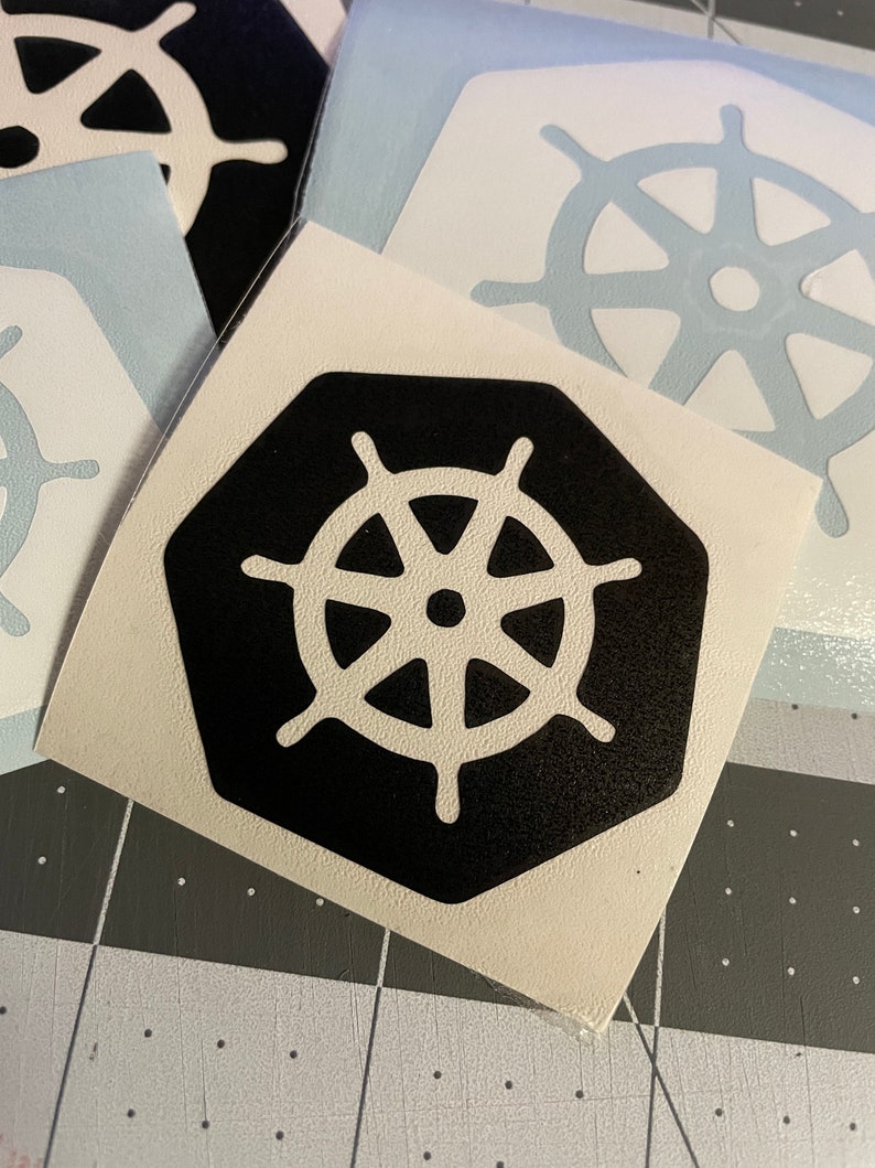 Kubernetes Logo Vinyl Decal Sticker - Etsy