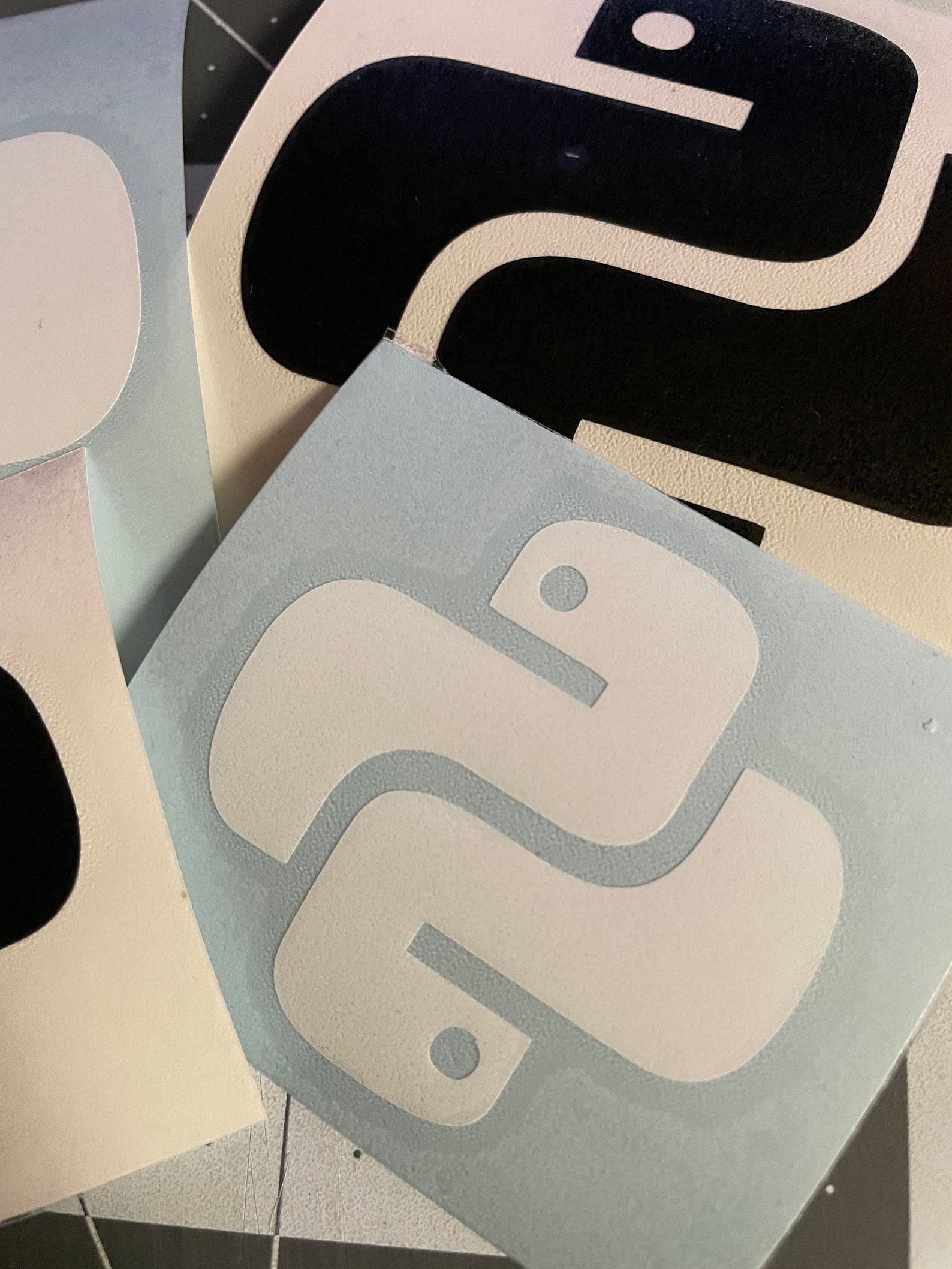 Python Logo Symbol Vinyl Decal Sticker | Etsy