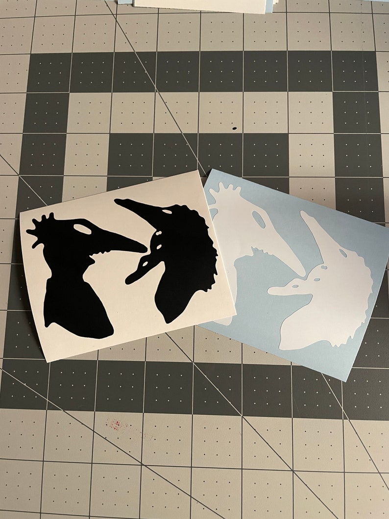 Beetlejuice Adam & Barbara Vinyl Decal: Spooky Maitland Couple Sticker ...