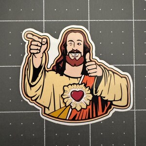 Buddy Christ Dogma Inspired Die-cut Sticker - Etsy