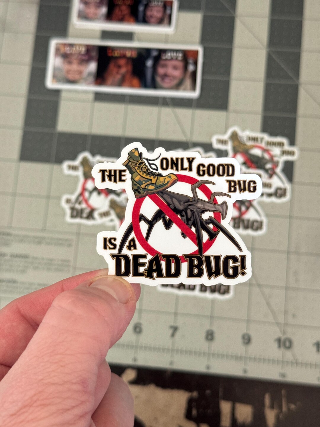 Starship Troopers Sticker the Only Good Bug is A Dead Bug Helldivers ...