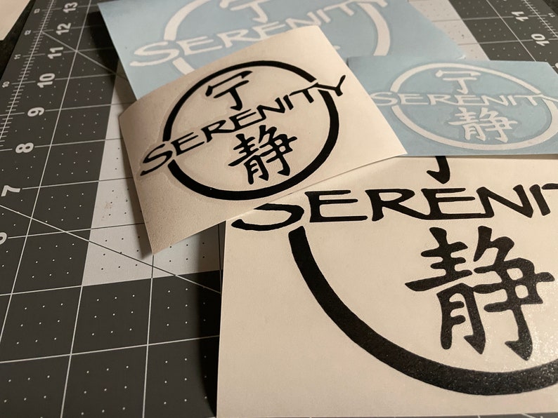 Serenity Firefly Symbol Vinyl Decal Sticker - Etsy