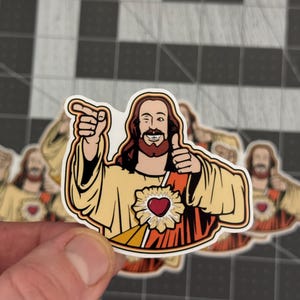 Buddy Christ Dogma Inspired Die-cut Sticker - Etsy