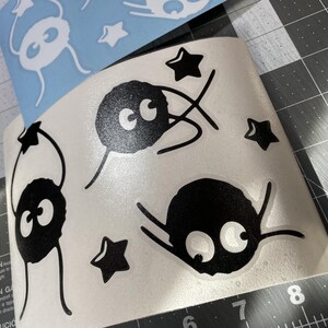 Soot Sprite Spirited Away Vinyl Decal Susuwatari Studio Ghibli Cute ...