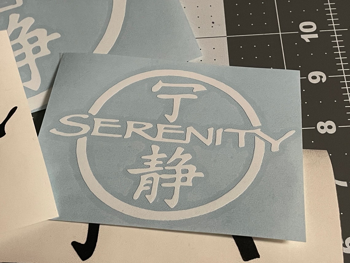 Serenity Firefly Symbol Vinyl Decal Sticker - Etsy
