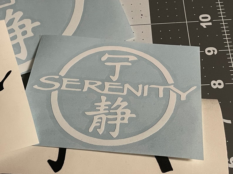 Serenity Firefly Symbol Vinyl Decal Sticker | Etsy