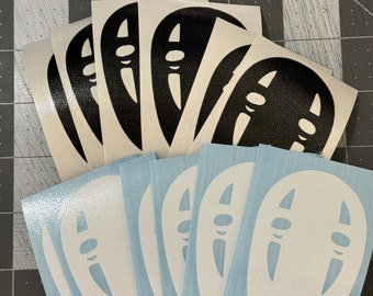 No Face Sticker No Face Spirited Away Studio Ghibli Sticker No Face ...