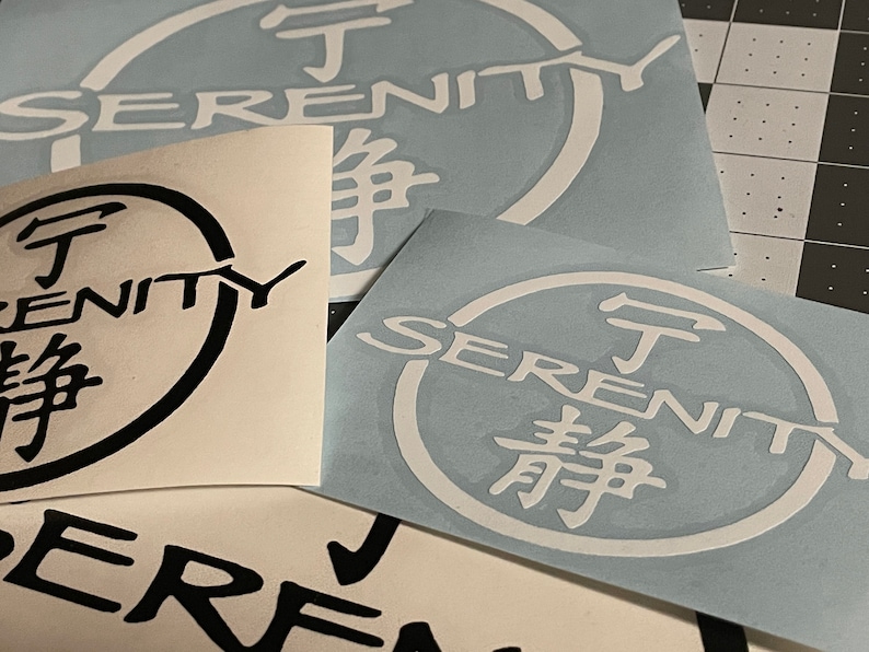 Serenity Firefly Symbol Vinyl Decal Sticker | Etsy