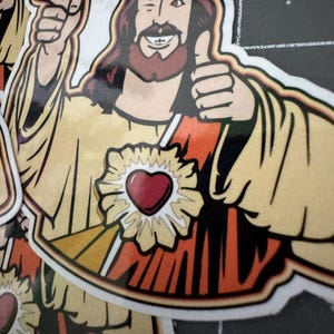 Buddy Christ Dogma Inspired Die-cut Sticker - Etsy