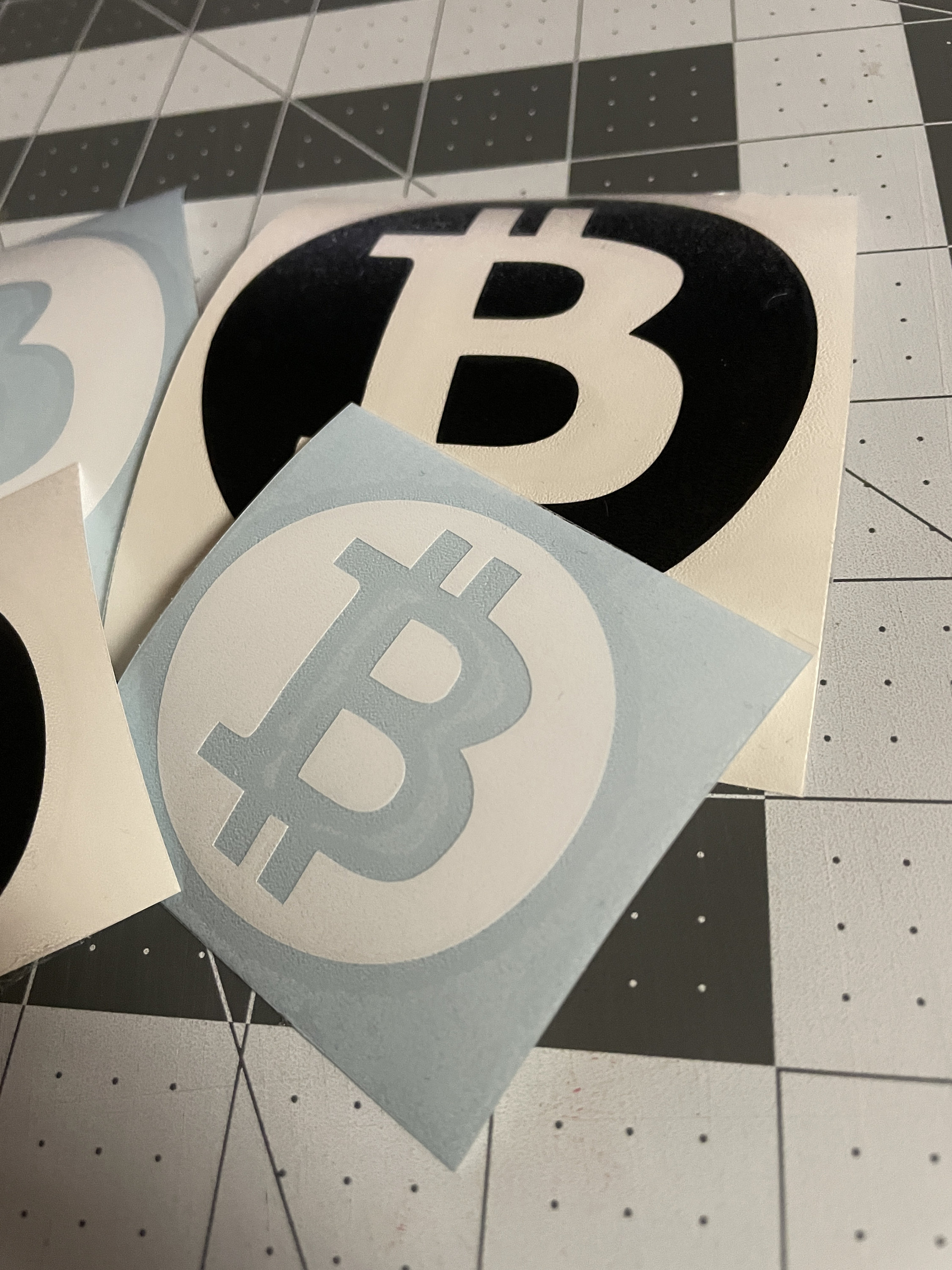 Bitcoin Logo Vinyl Decal Sticker | Etsy