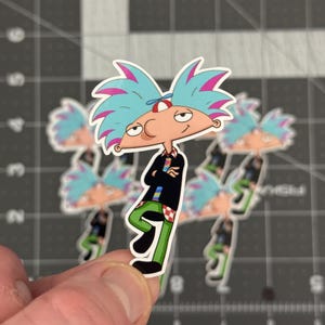 Awesome Arnold Hey Arnold Die Cut Sticker - Etsy