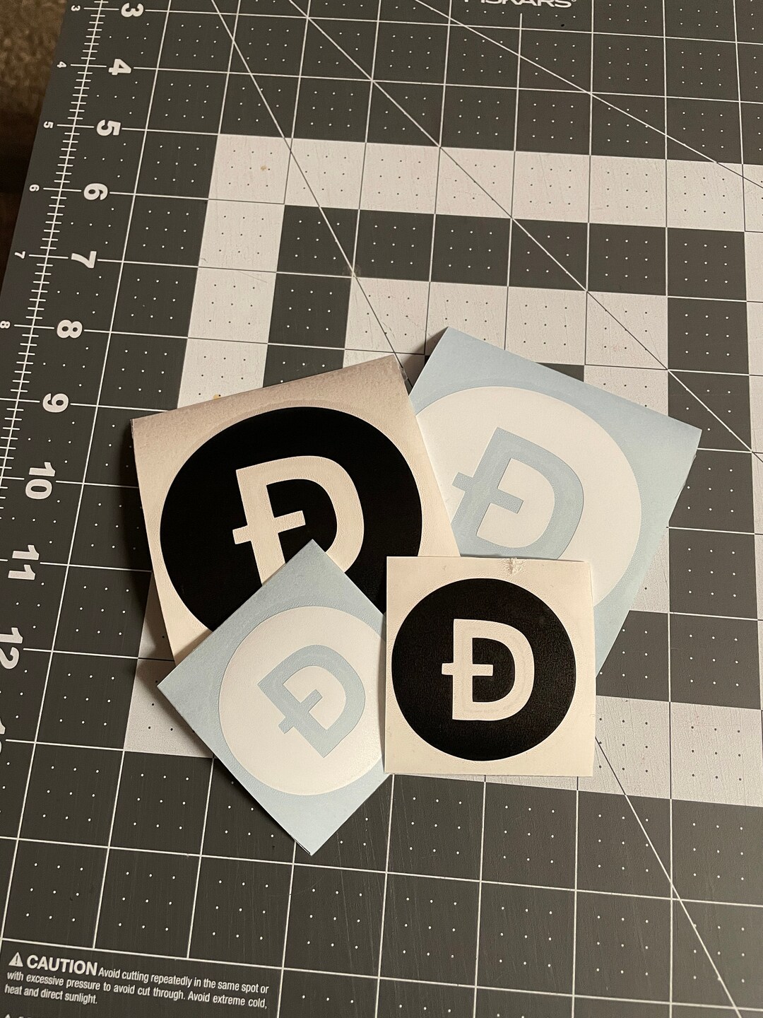 Dogecoin Vinyl Decal Sticker - Etsy