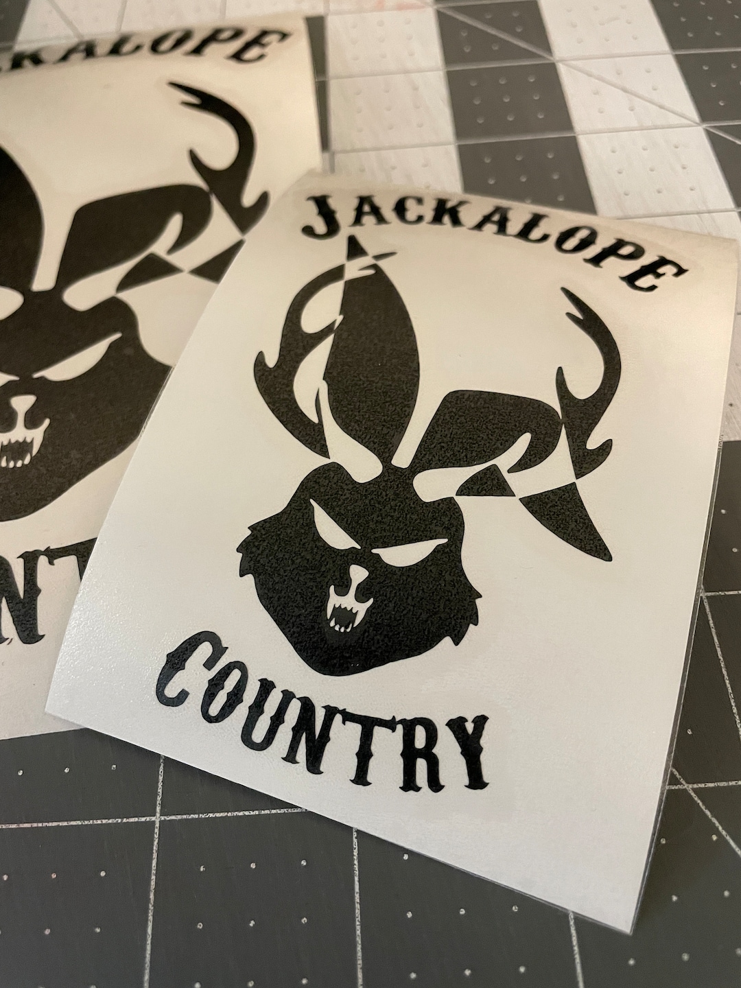 Jackalope Country Vinyl Decal Sticker - Etsy