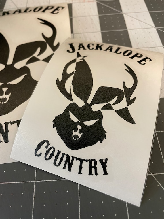 Jackalope Country Vinyl Decal Sticker - Etsy