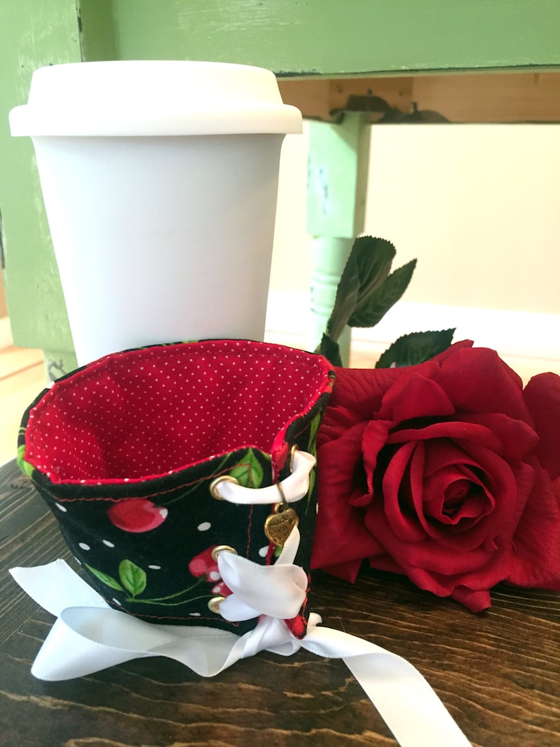 Fabric Coffee Corset Cozy (cover Your Bits) - Etsy