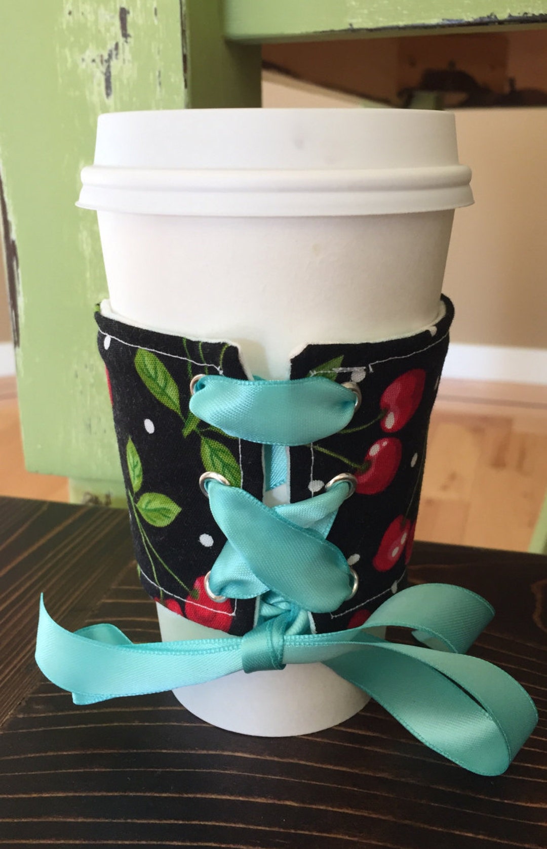 Fabric Coffee Cup Collar/corset (cover Your Bits) - Etsy