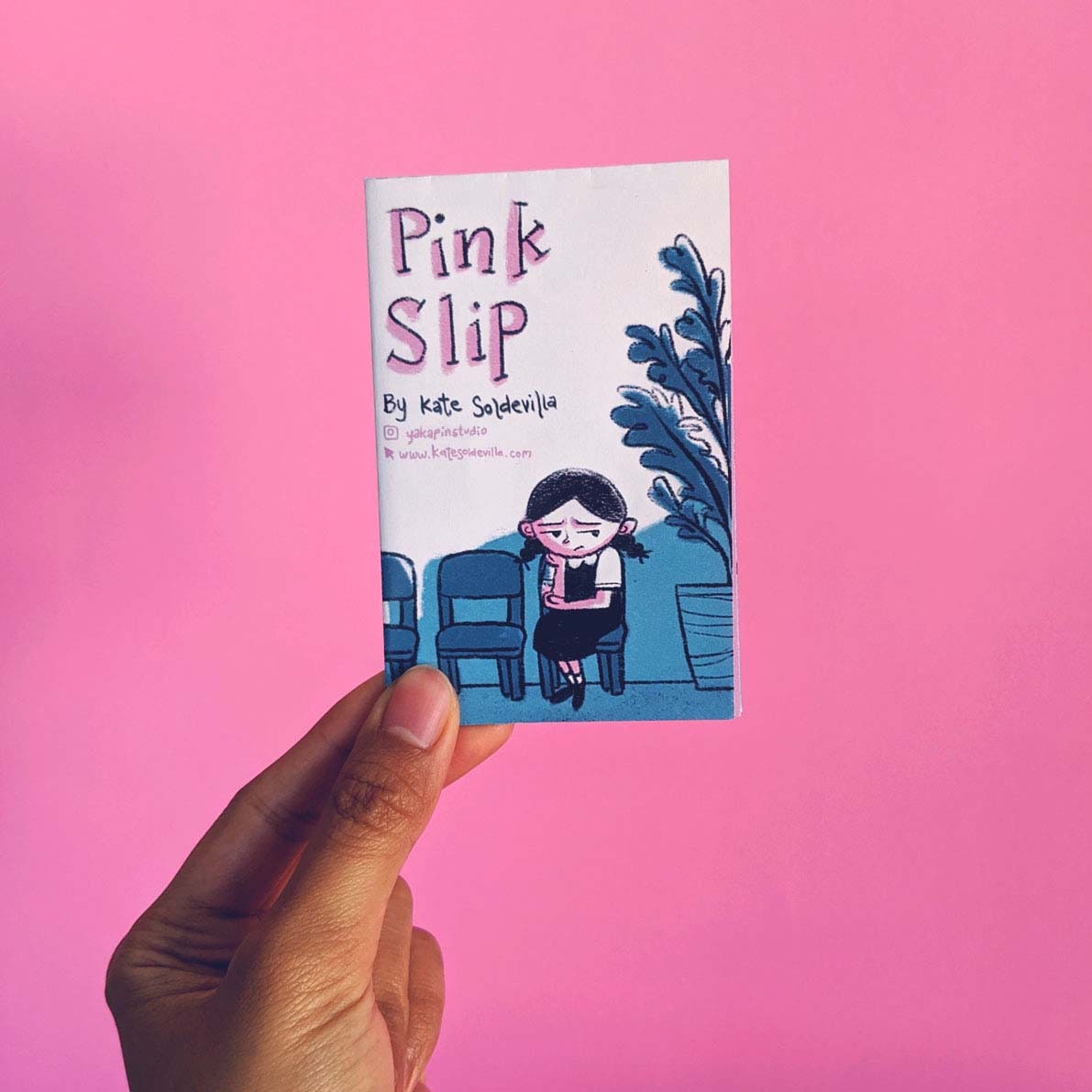Pink Slip a Short and Cute Zine About School and Expulsion - Etsy