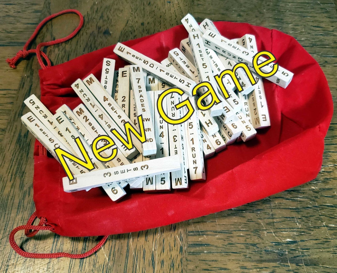 Rummy Sticks Cubed - Etsy