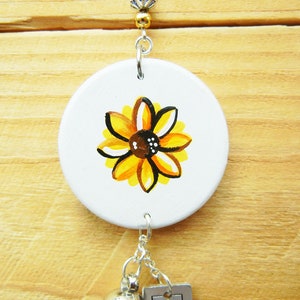 Sunflower Car Accessories, Sun Flower, Car Charm, Inspirational Quotes ...
