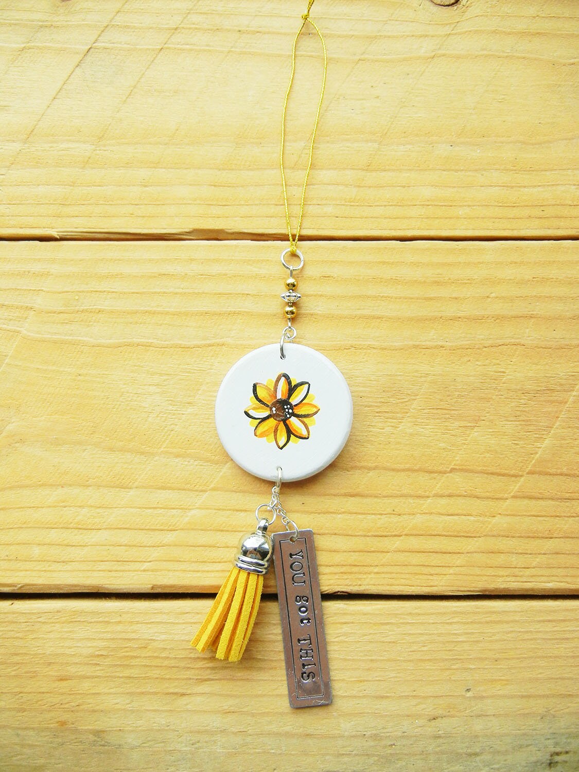 Sunflower Car Accessories Sun Flower Car Charm - Etsy Canada