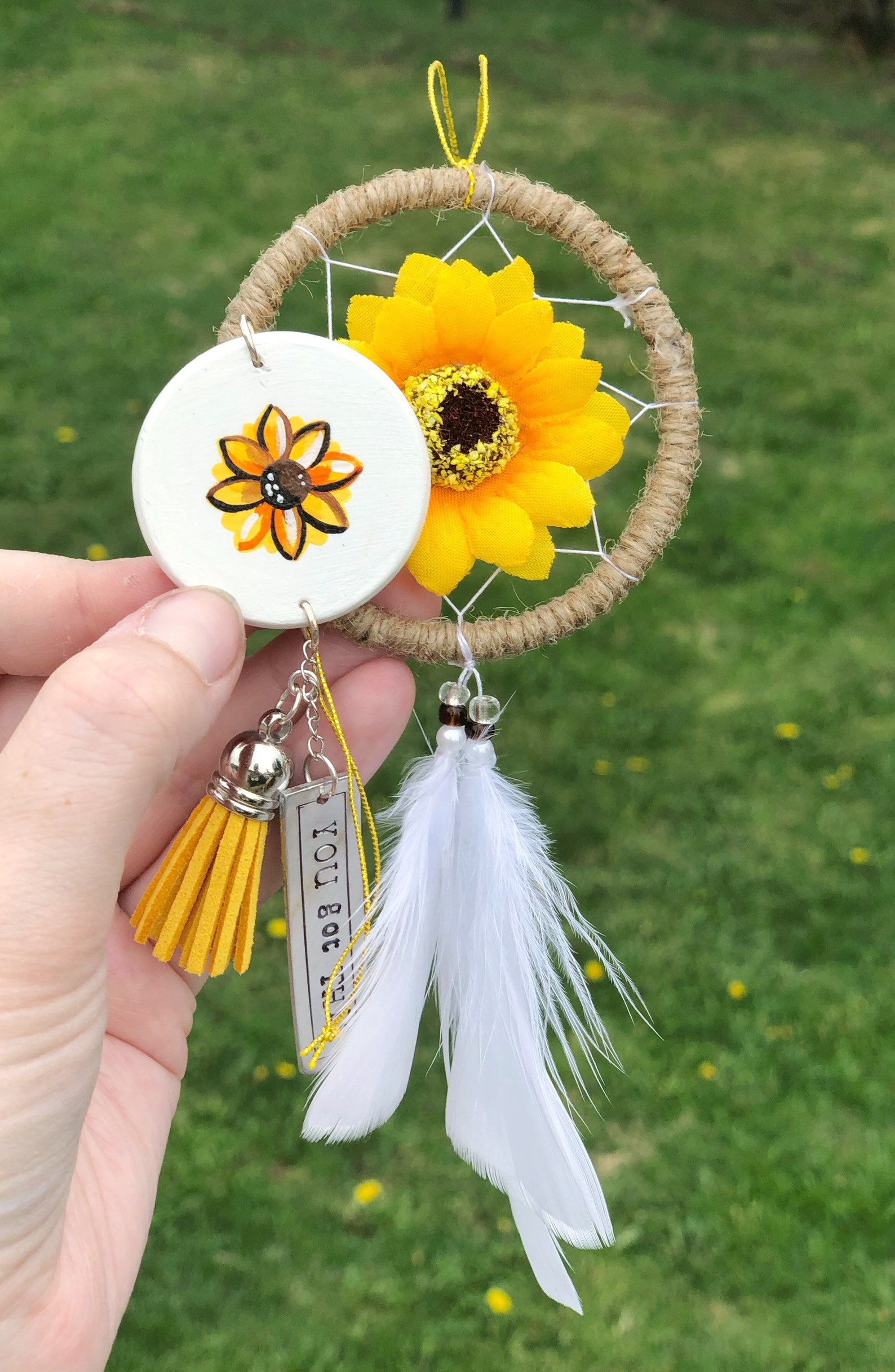 Sunflower Car Accessories Sun Flower Car Charm - Etsy Canada