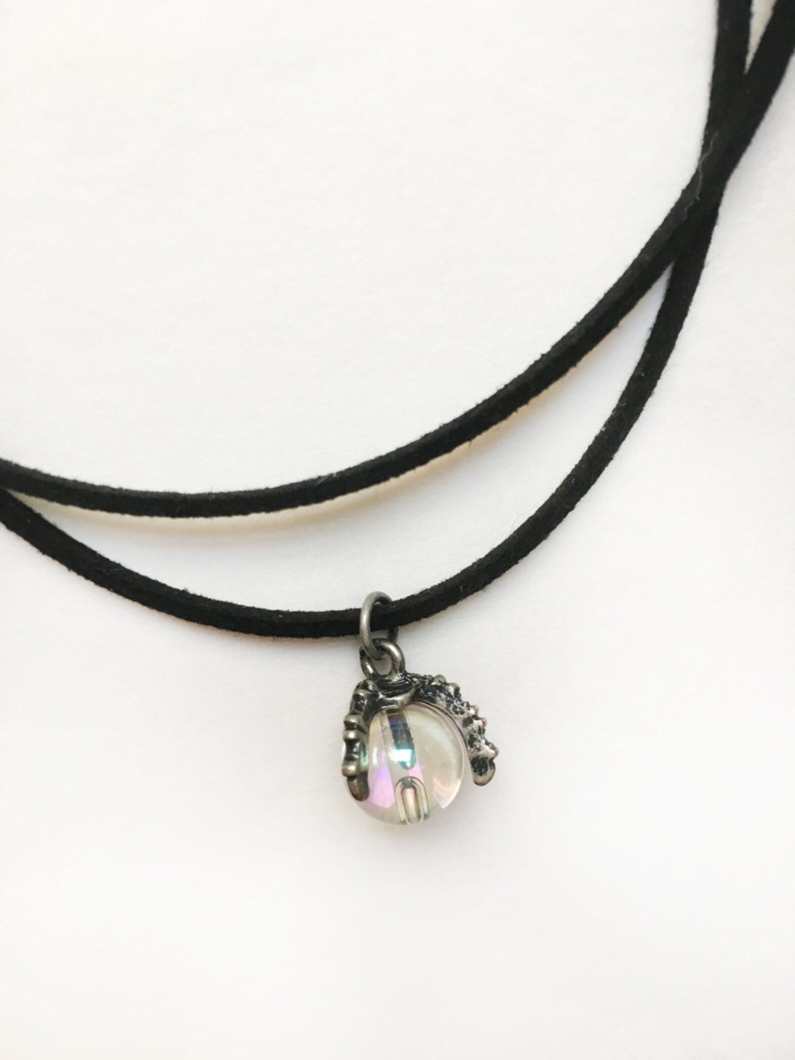 Crystal Ball Choker - Etsy