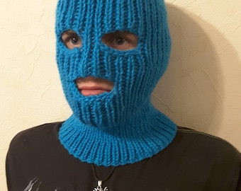 Knit balaclava | Etsy