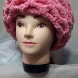 Pink Sheer Crochet Knit Balaclava Mask - Etsy