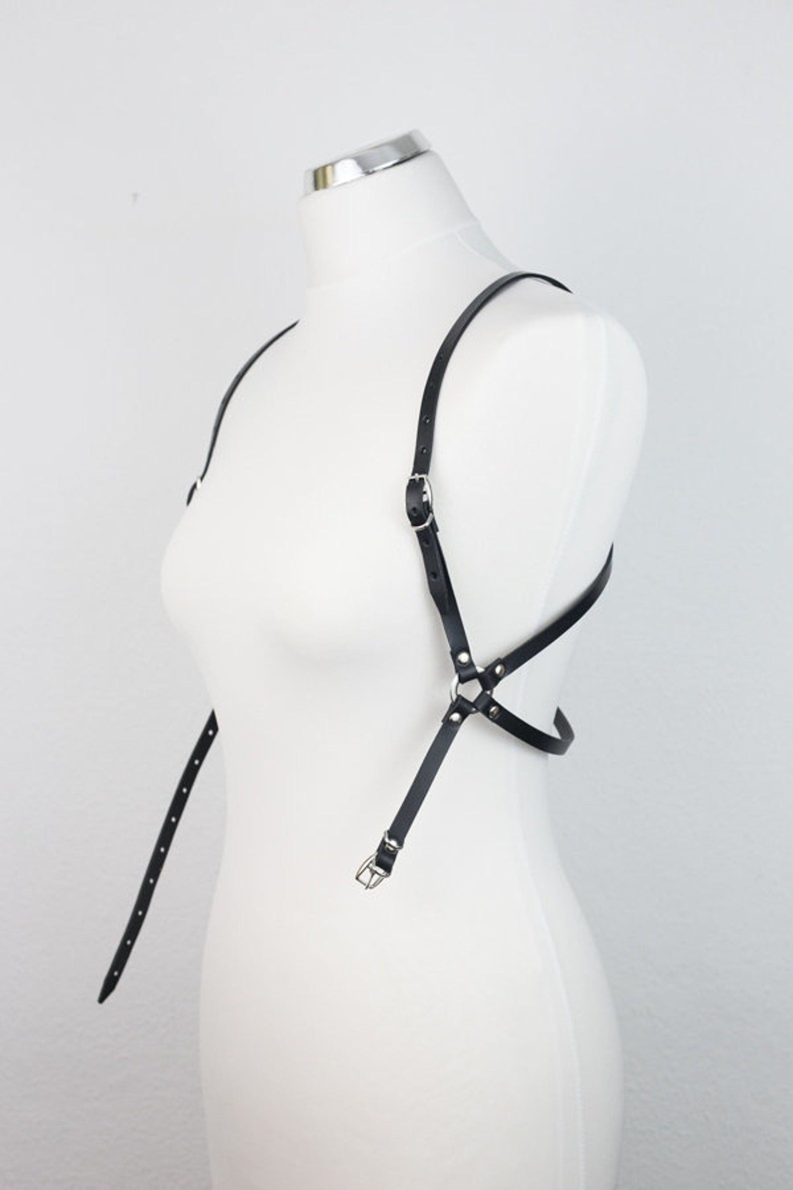 Double-sided Leather HARNESS - Etsy