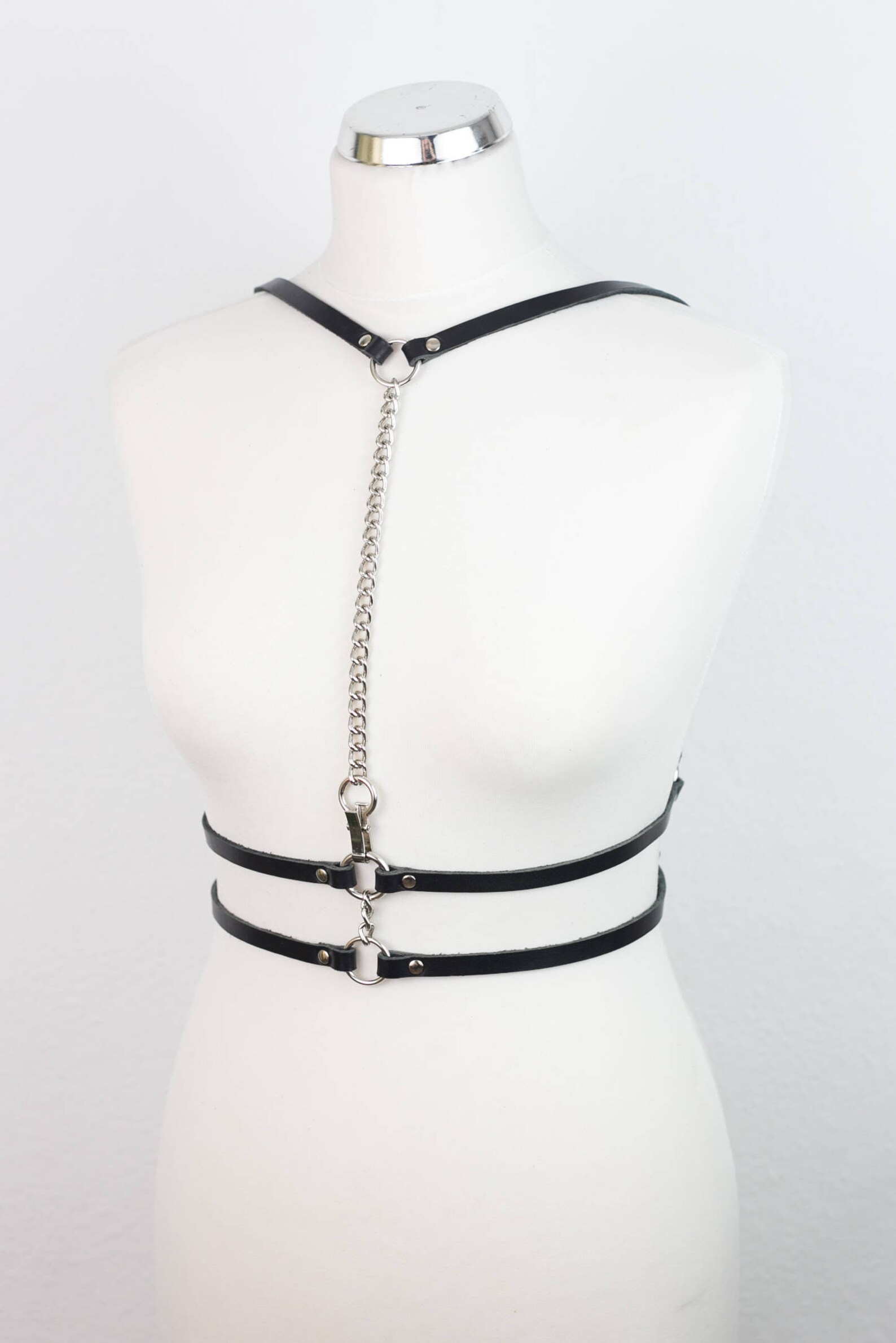NEW Bilateral Leather BODY HARNESS - Etsy