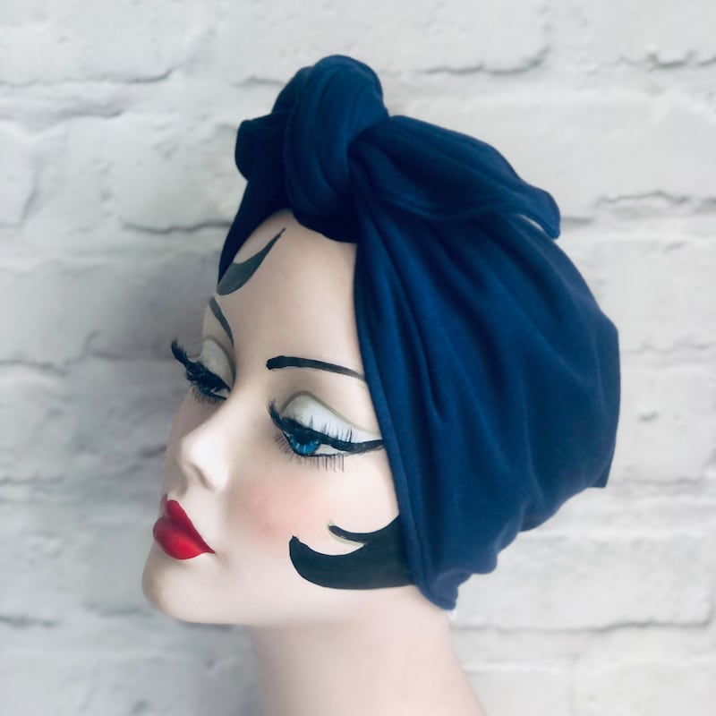 Vintage Hair Scarf Up - Etsy UK