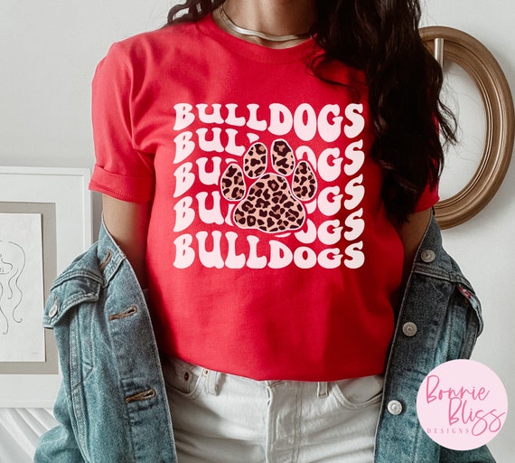 Bulldog Spirit Shirt Bulldog School Shirt Bulldog Pride - Etsy