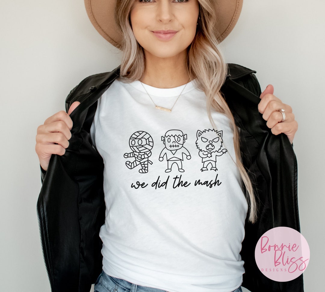 We Did the Mash Shirt, Monster Mash Shirt, Halloween Shirt, Cute ...