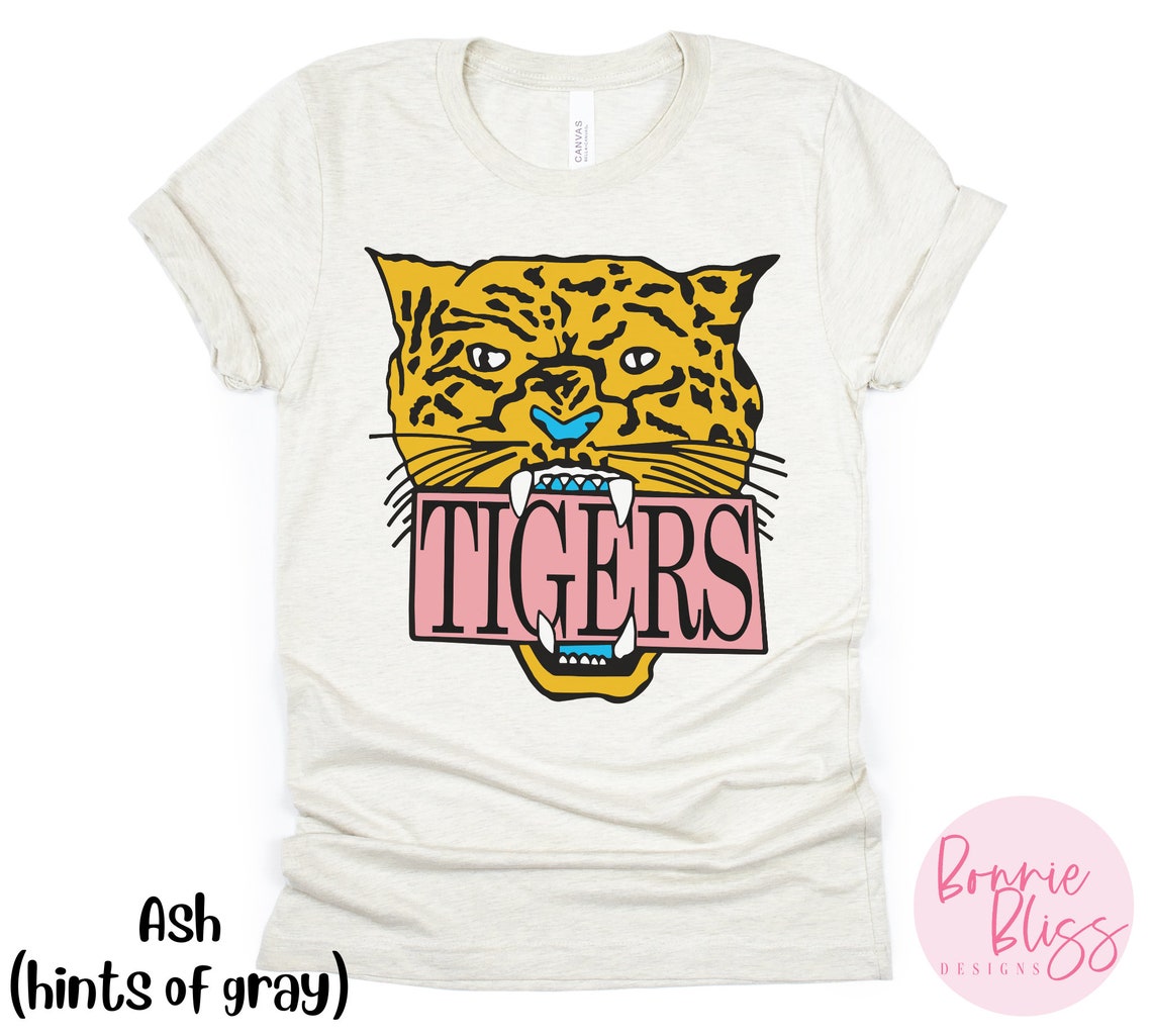 Tiger Team Shirt Tiger Fan Shirt Tiger Mascot Shirt Tiger - Etsy