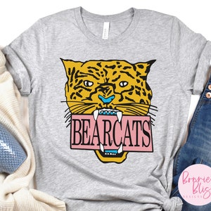 Designer Inspired Bearcat Shirt, Bearcat Fan Shirt, Bearcat Mascot ...
